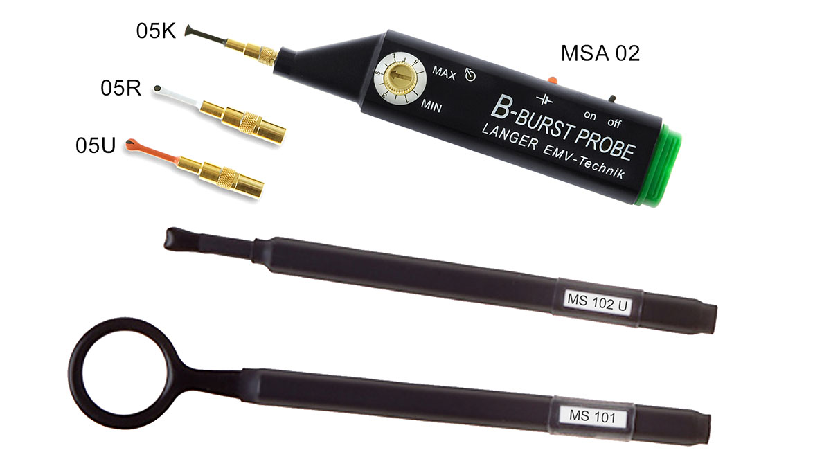 Langer EMV - S2 set, Magnetic Field Probes for E1