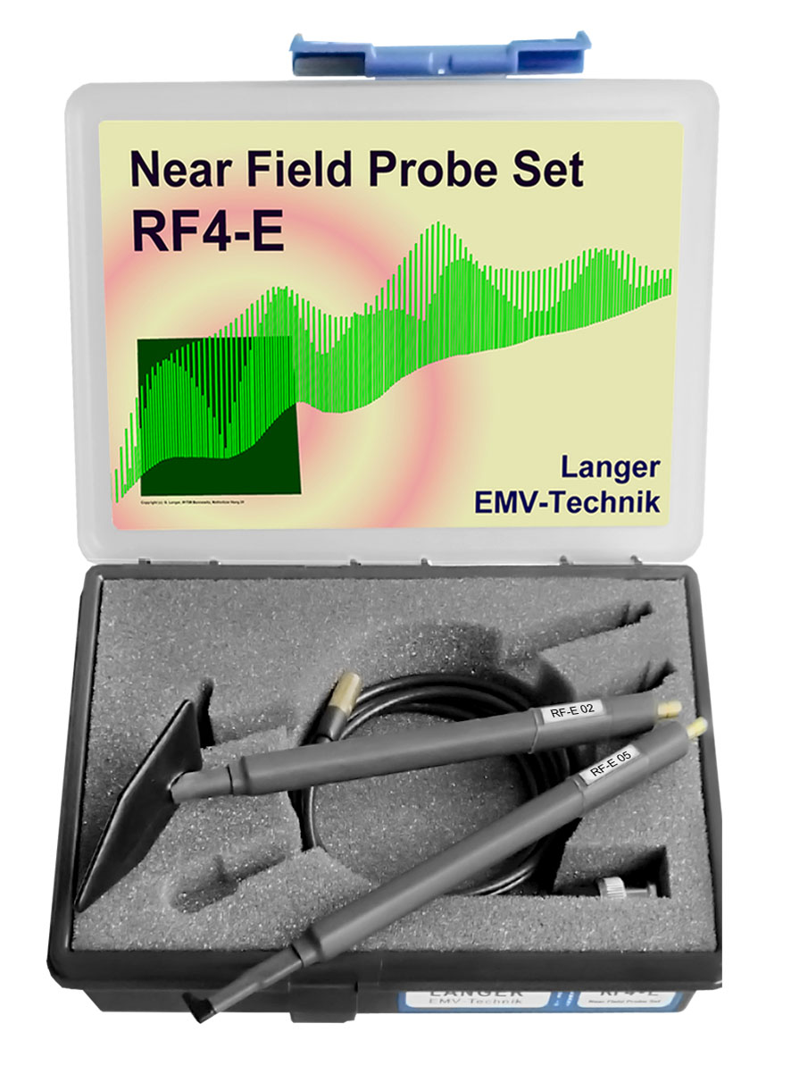 Langer EMV - RF4-E set, Near-Field Probes E-field 30 MHz up to 3 GHz