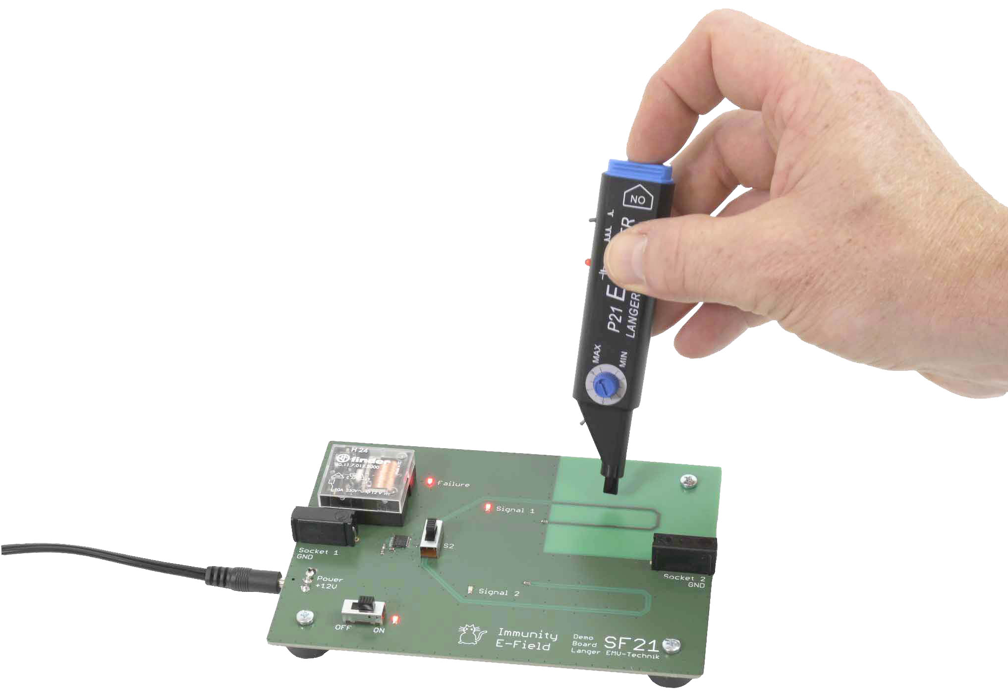 Langer EMV - EMC-Basic 1 set, Demonstration Boards Mini Burst Field ...