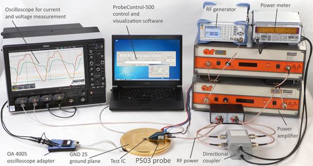 Langer EMV - ICE1 IC test environment