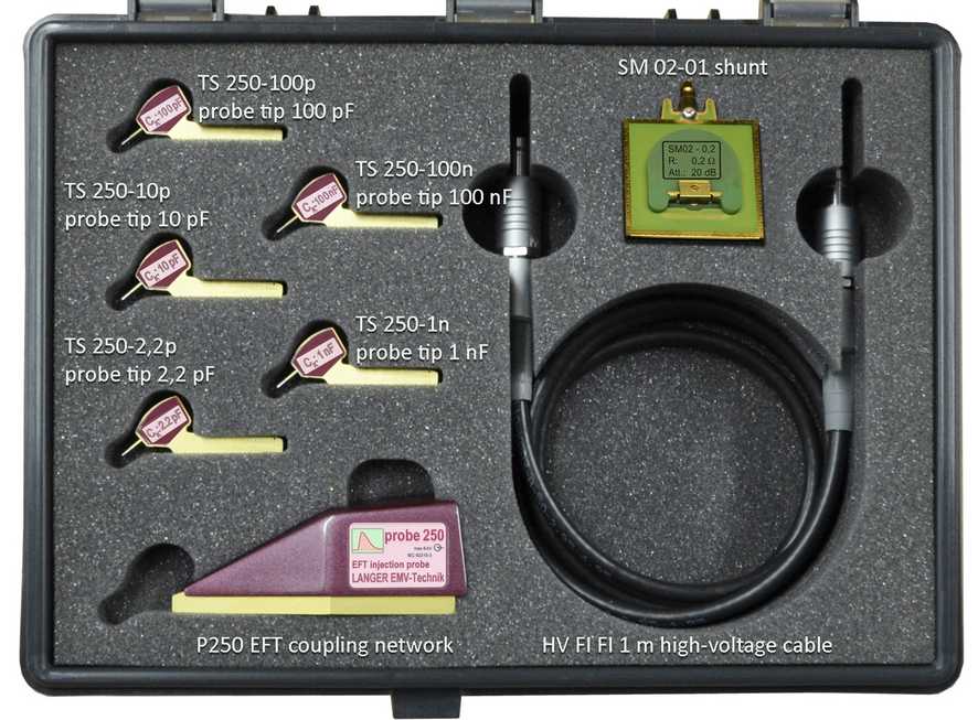 Langer EMV - P250 set, EFT/Burst Injection up to 6 kV