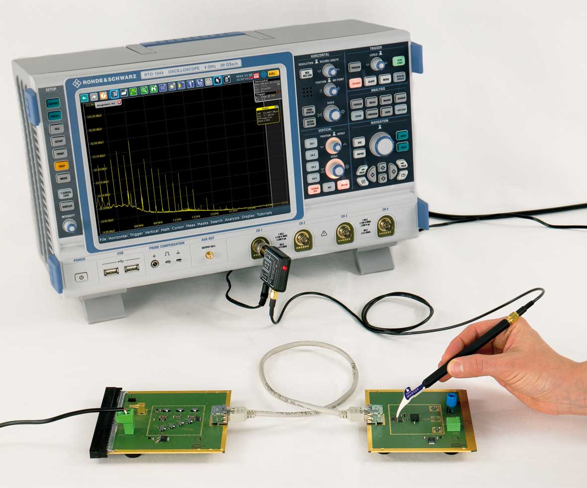 Langer EMV - 01 MFA micro probes and LVDS suppression